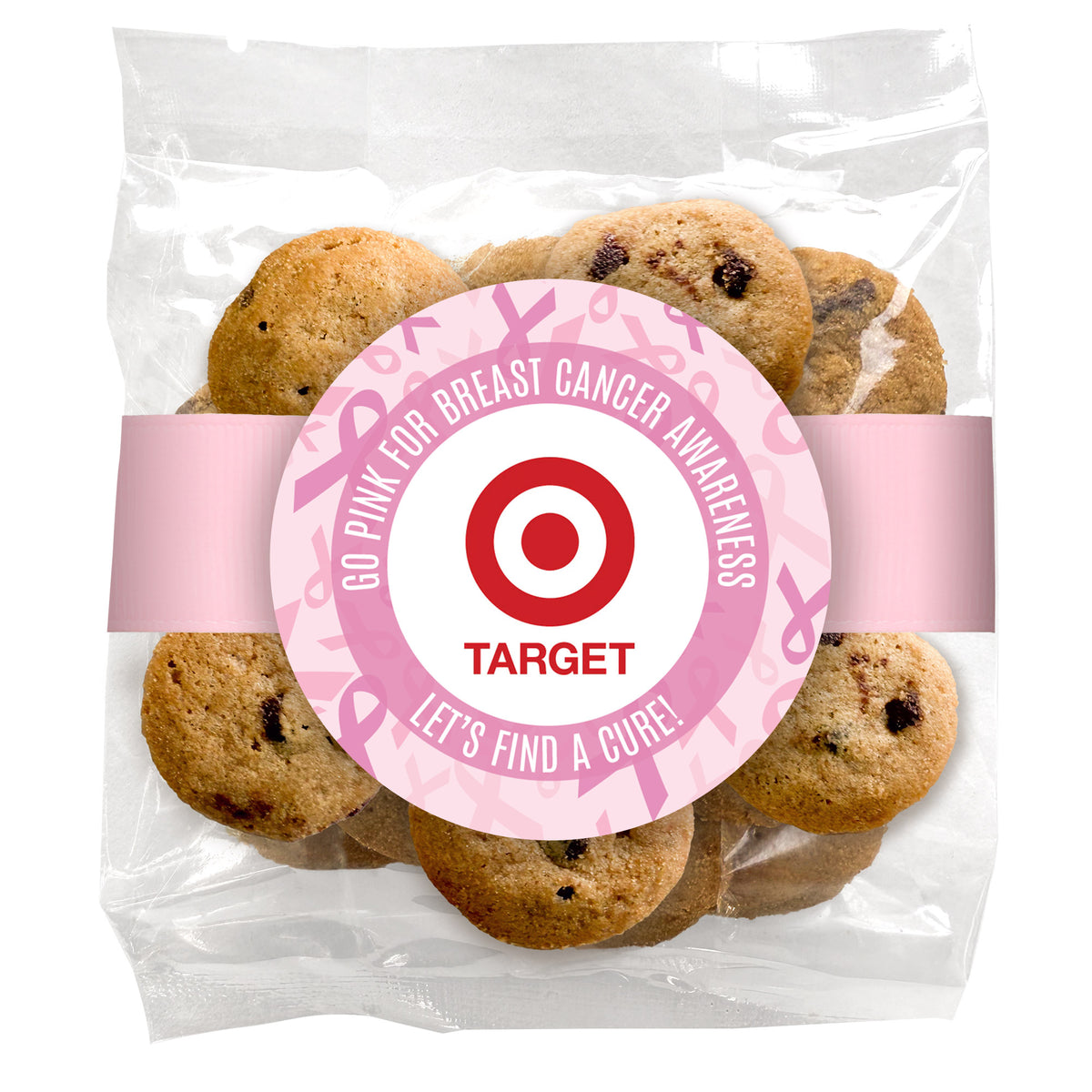 Bite-Sized Chocolate Chip Cookies (2 oz., approx. 16 cookies) W/ Full ...