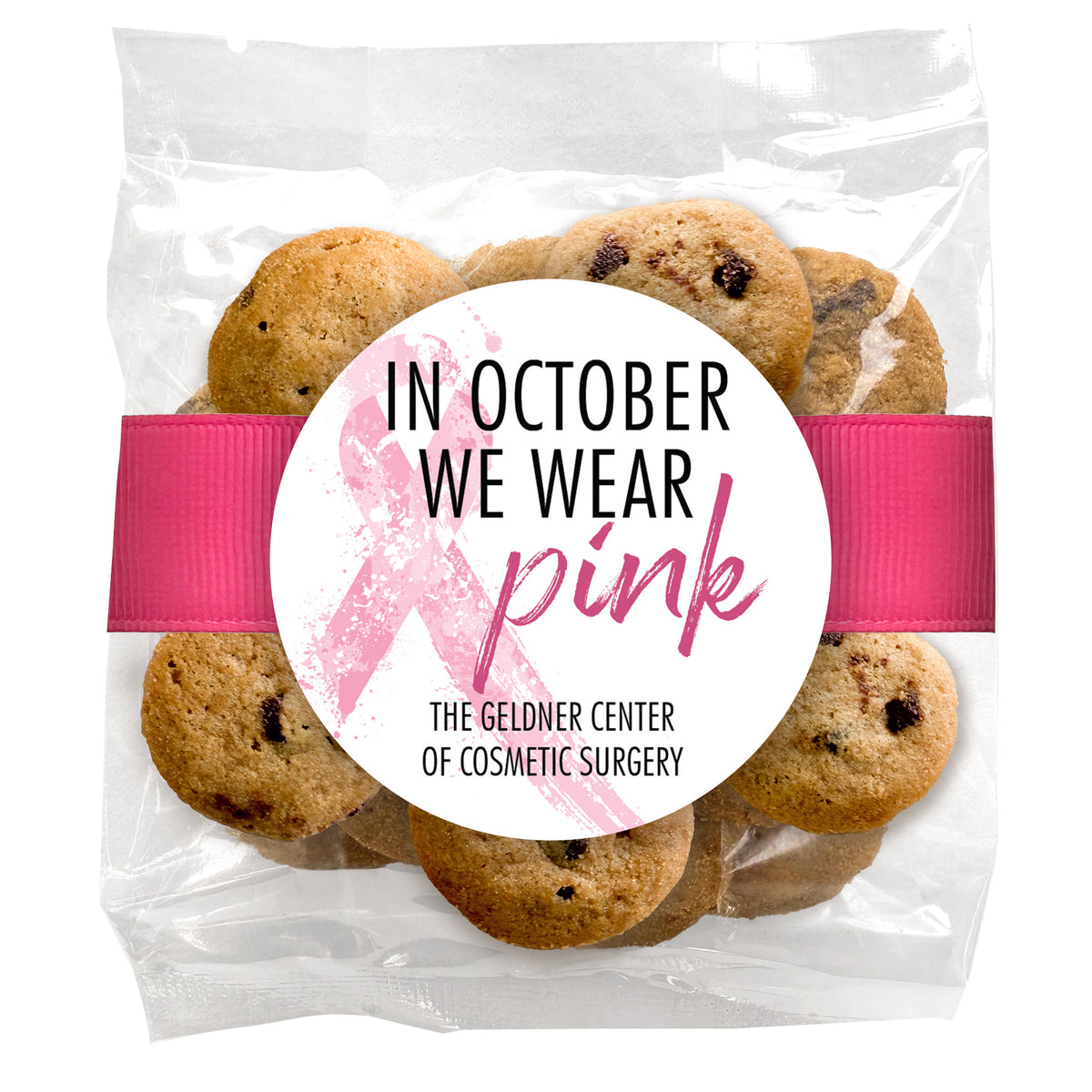 Bite-Sized Chocolate Chip Cookies (2 oz., approx. 16 cookies) W/ Full ...