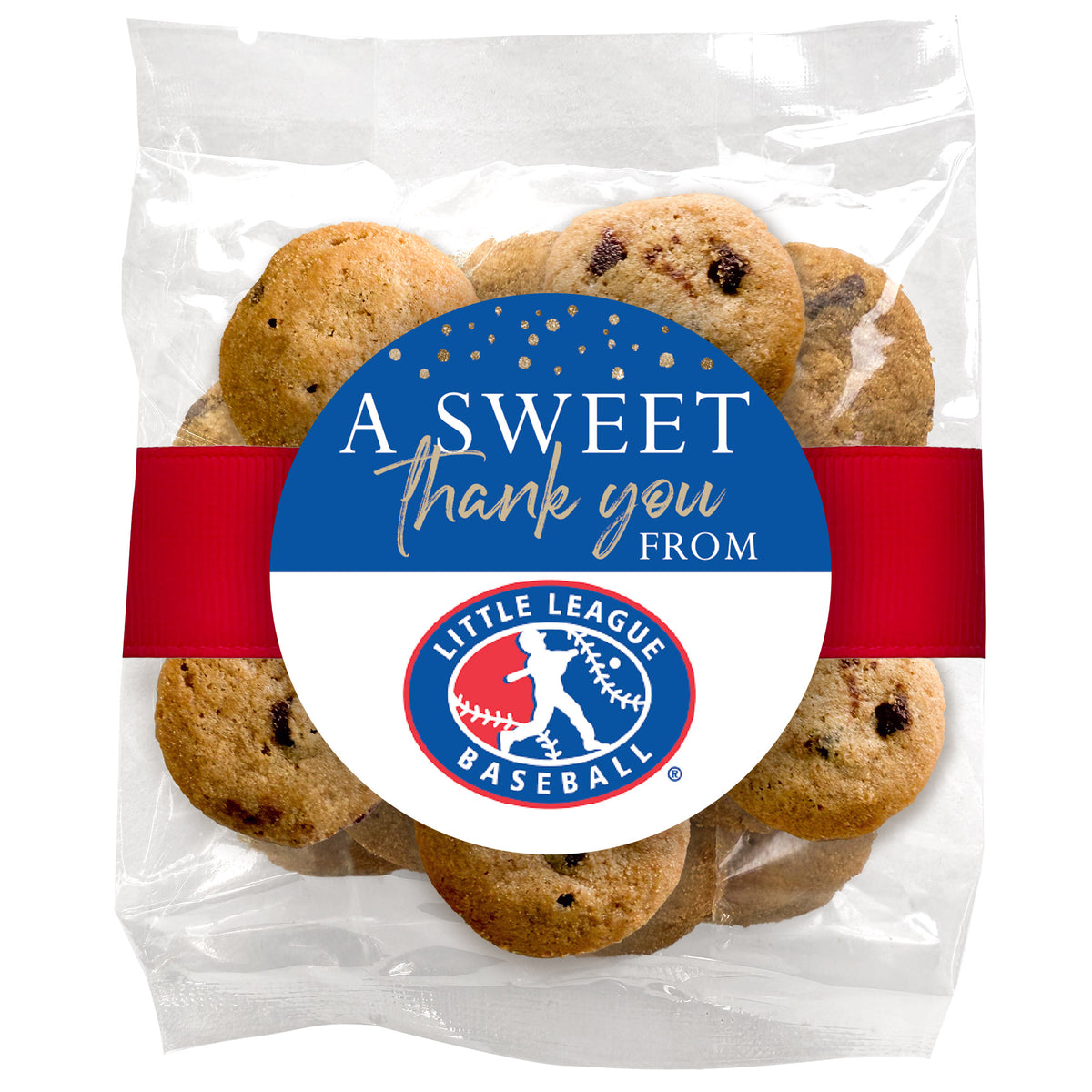 Bite-Sized Chocolate Chip Cookies (2 oz., approx. 16 cookies) W/ Full ...