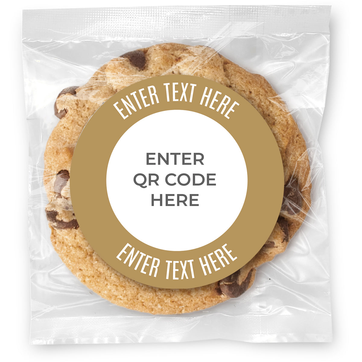 Design your own QR code Upload - Gourmet Cookie w/ Full Color Personal ...