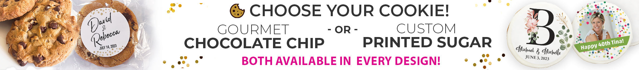 Custom Gourmet Cookies - Personalized Cookies For Every Occasion!