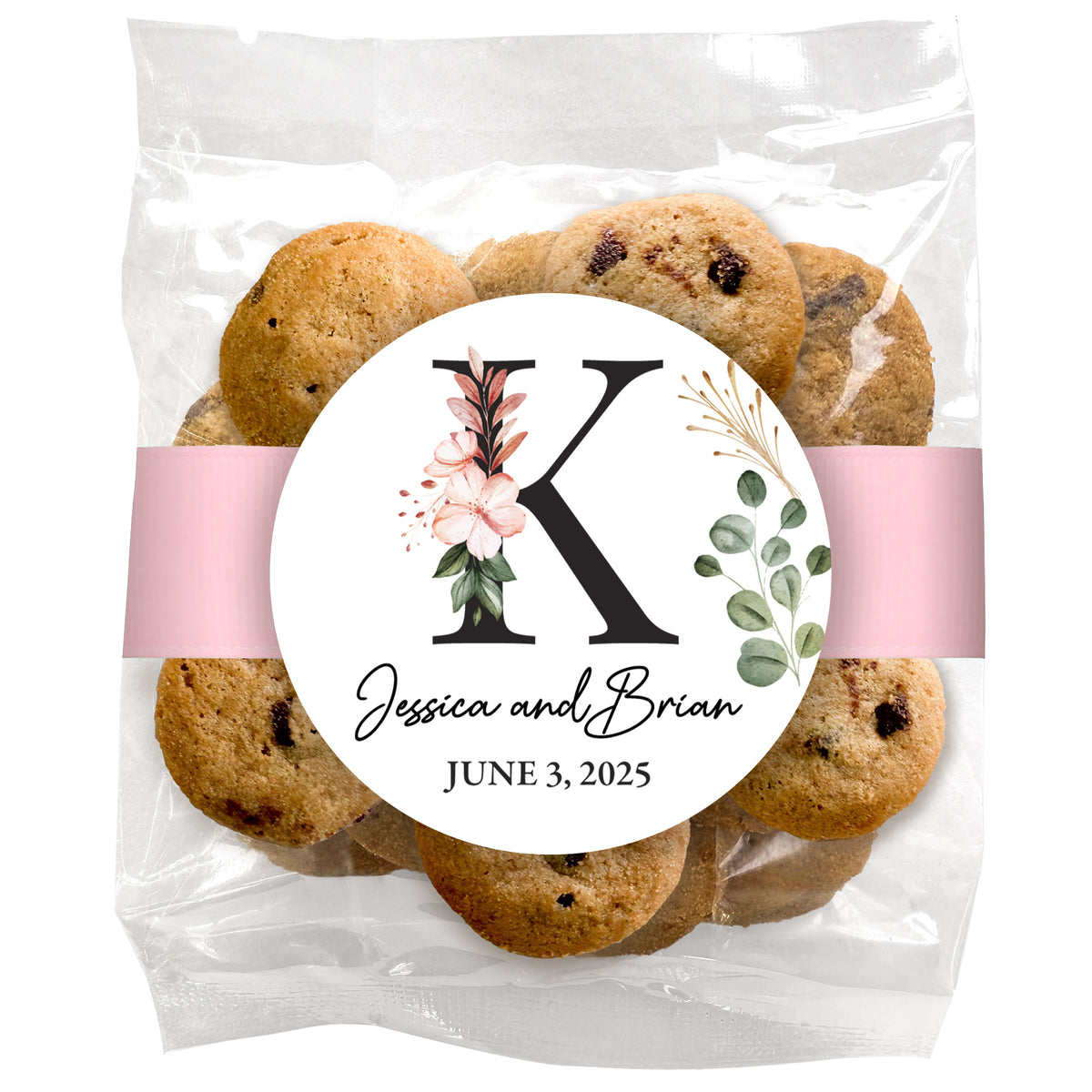 Bite-Sized Chocolate Chip Cookies (2 oz., approx. 16 cookies) W/ Full ...