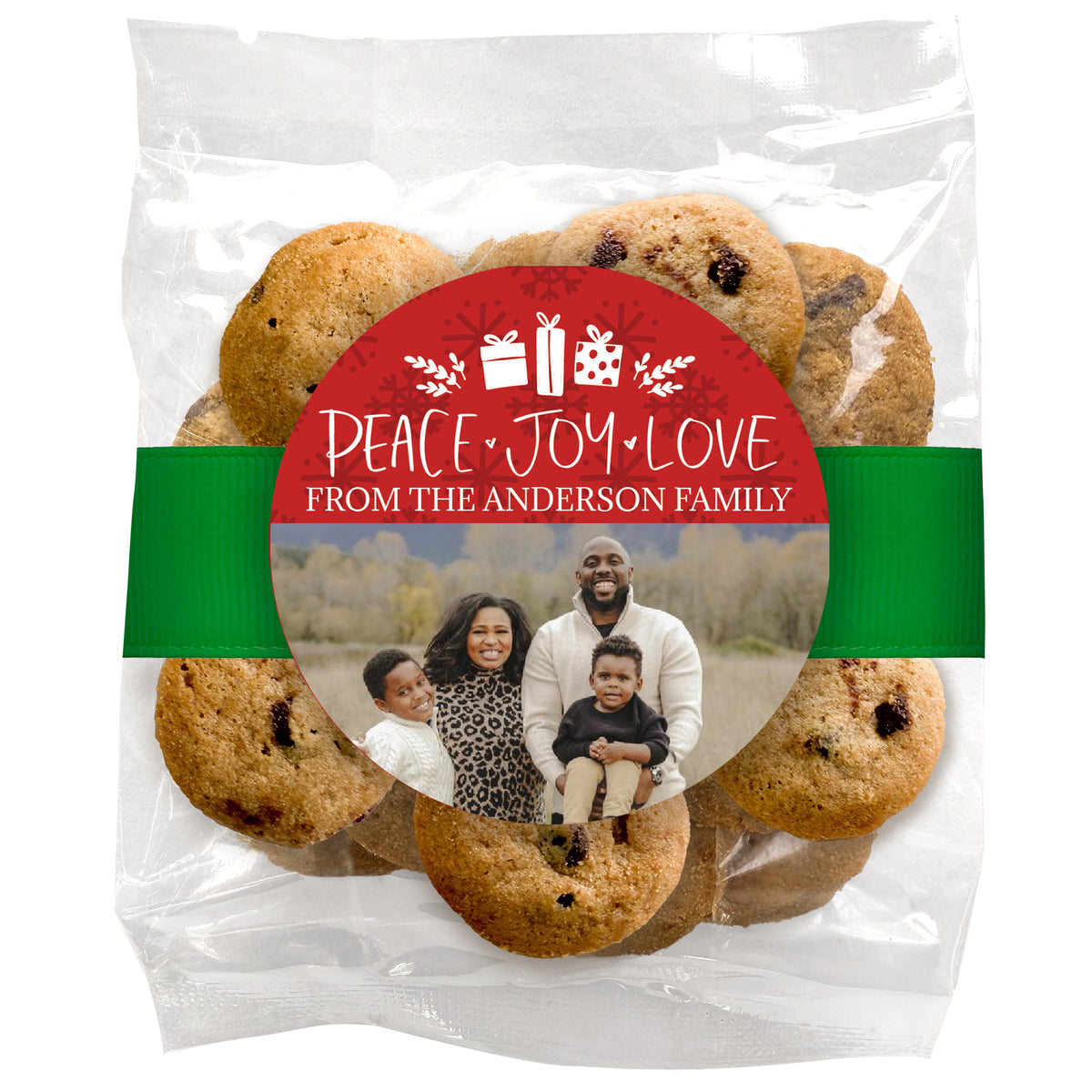 Bite-Sized Chocolate Chip Cookies (2 oz., approx. 16 cookies) W/ Full ...
