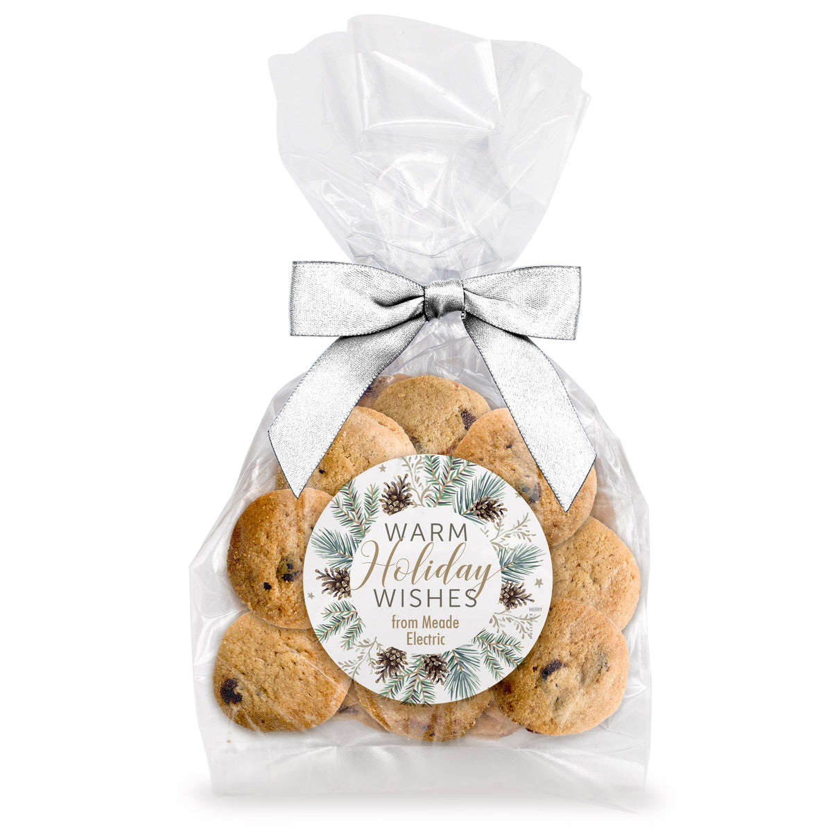 Bite-Sized Chocolate Chip Cookies (3 oz., approx. 24 cookies) W/ Full ...