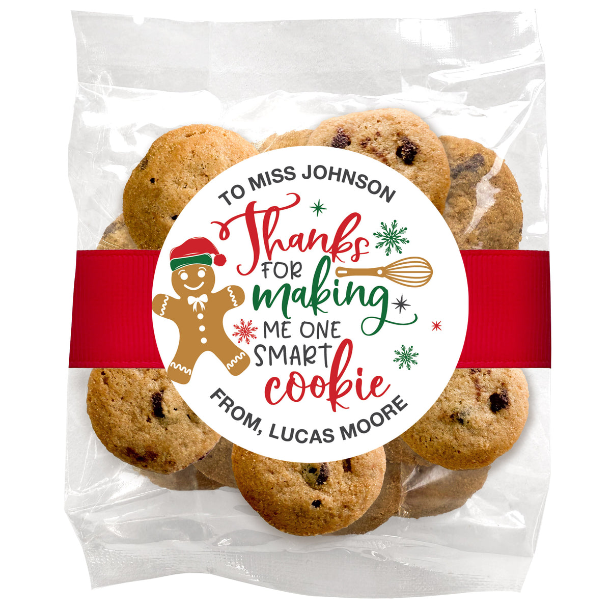 Bite-Sized Chocolate Chip Cookies (2 oz., approx. 16 cookies) W/ Full ...