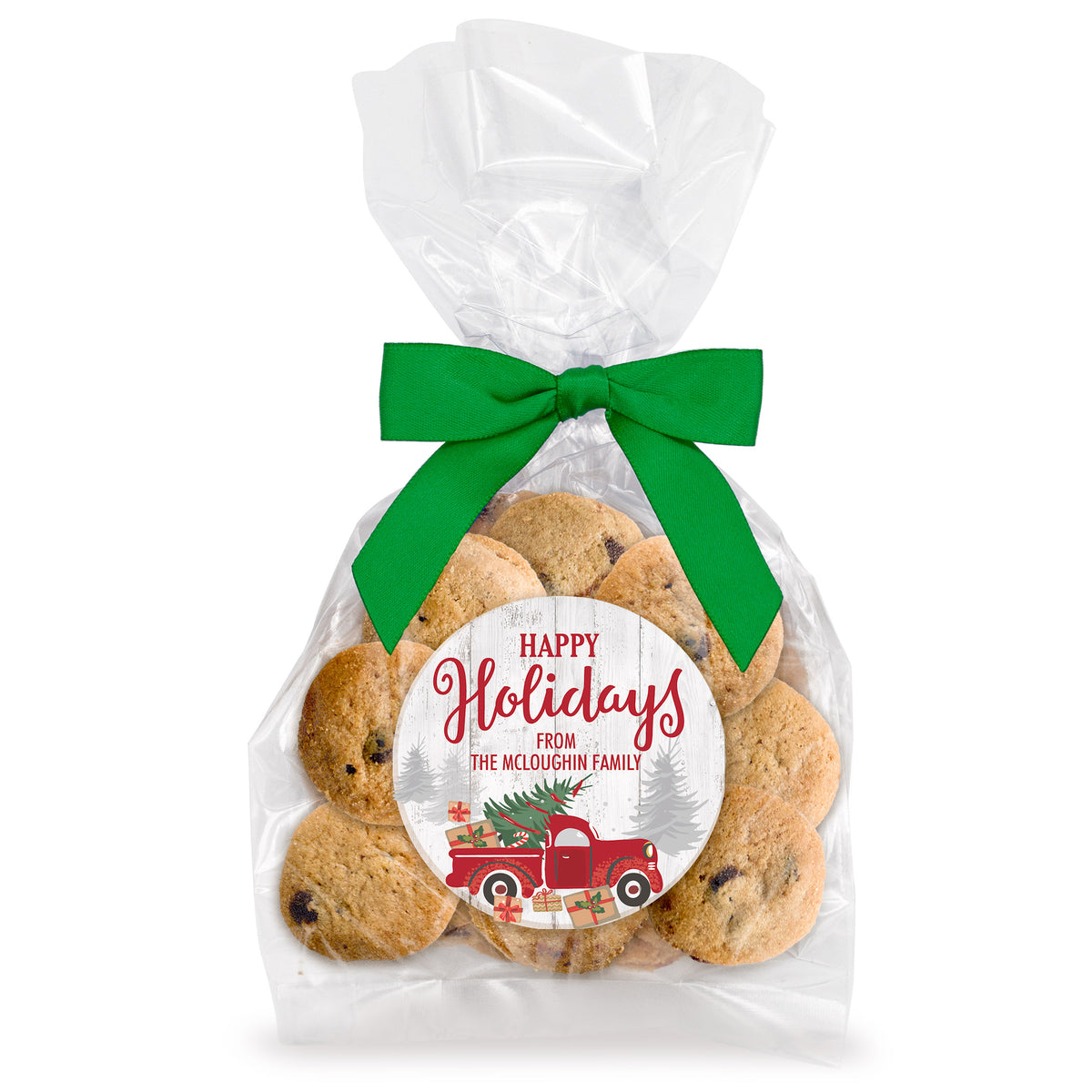 Bite-Sized Chocolate Chip Cookies (3 oz., approx. 21 cookies) W/ Full ...