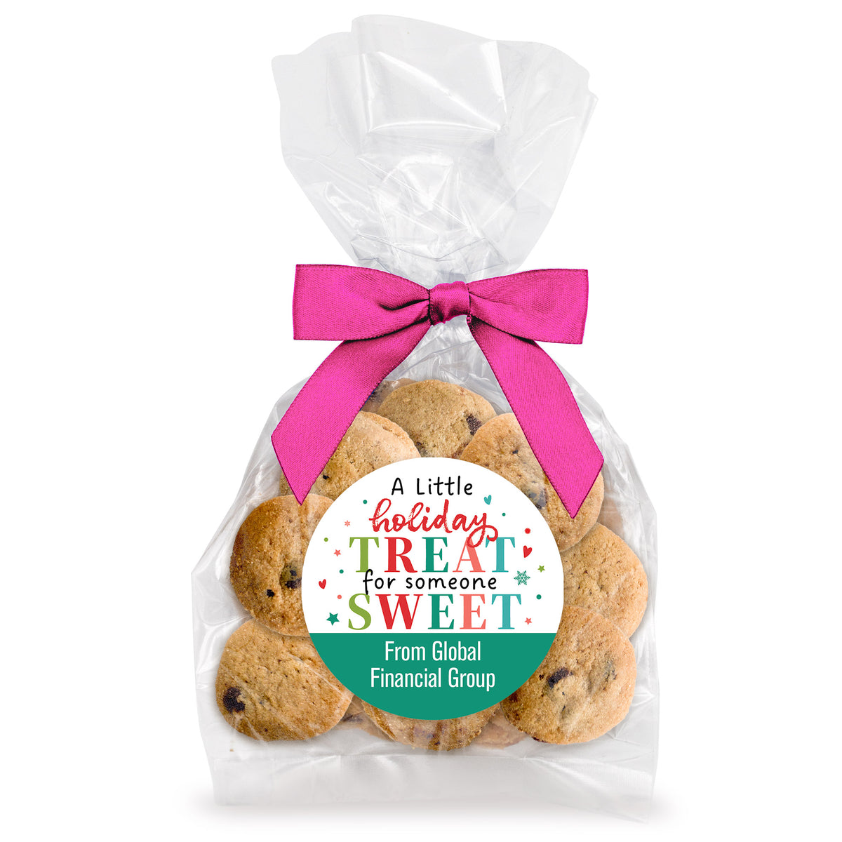 Bite-Sized Chocolate Chip Cookies (3 oz., approx. 24 cookies) W/ Full ...