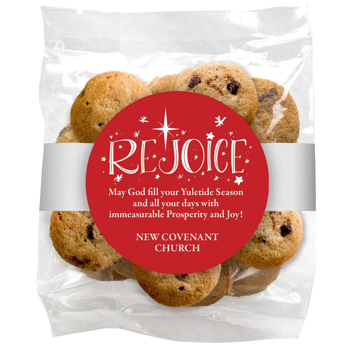 Bite-Sized Chocolate Chip Cookies (2 oz., approx. 16 cookies) W/ Full ...