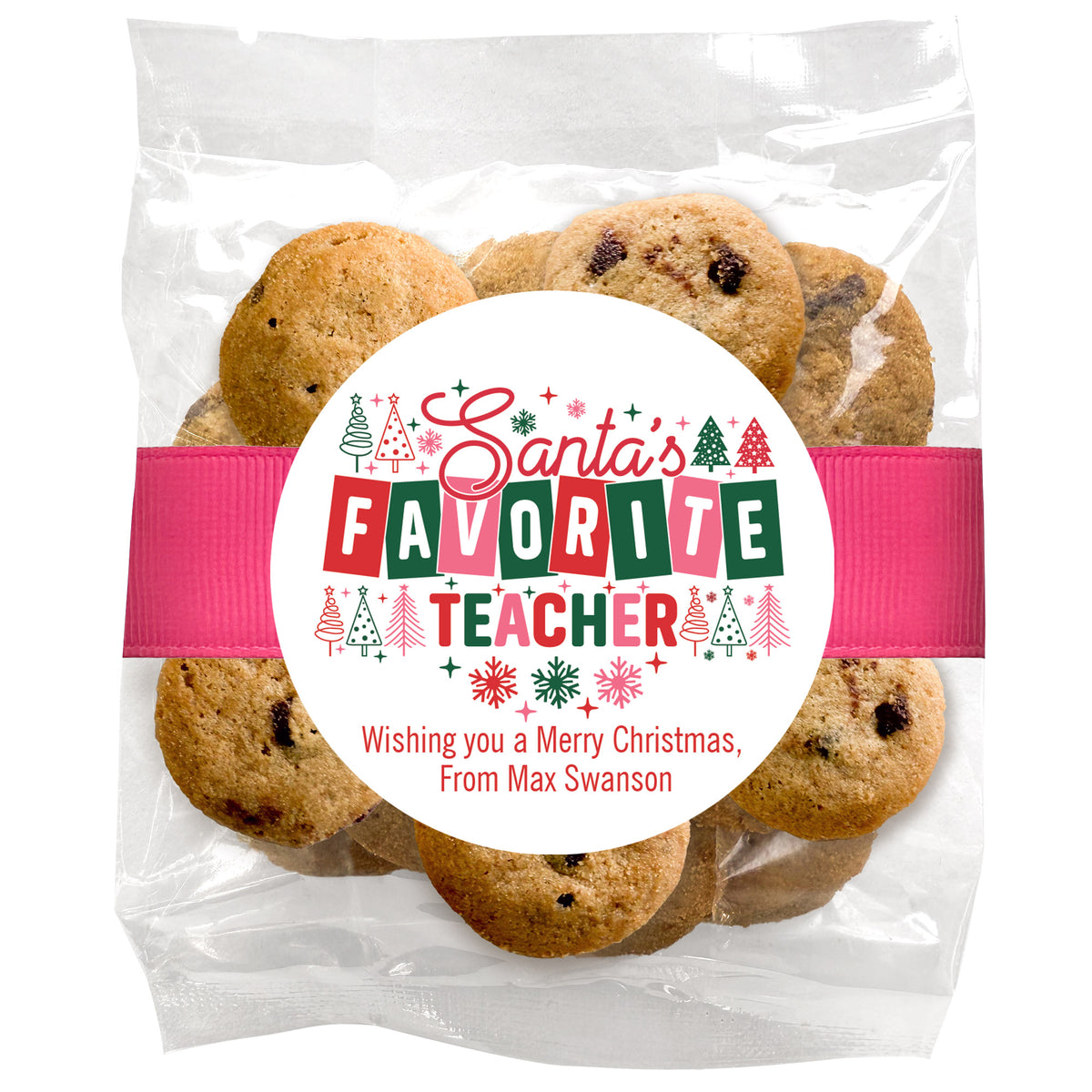 Bite-Sized Chocolate Chip Cookies (2 oz., approx. 16 cookies) W/ Full ...